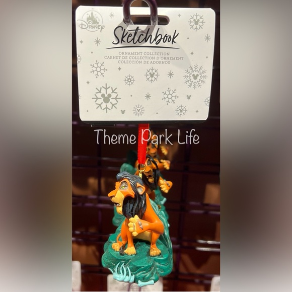 Disney | Holiday | Disney Parks Lion King Scar Sketchbook Christmas ...